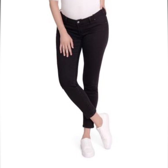Ingrid And Isabel Jeans Nwt Isabel Ingrid Isabel Under Belly Skinny Black Maternity Jean 427